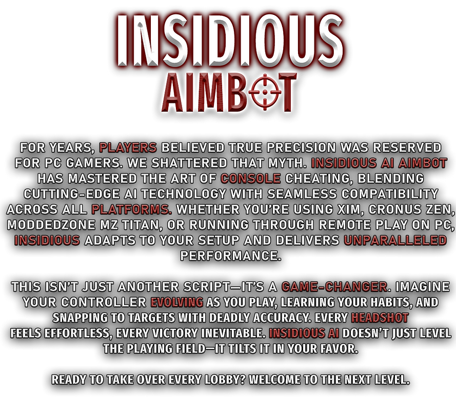 INSIDIOUS AI PRODUCT | NOTORIOUSCRIPTZ